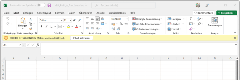 Einführung in VBA - Excel VBA Tipps
